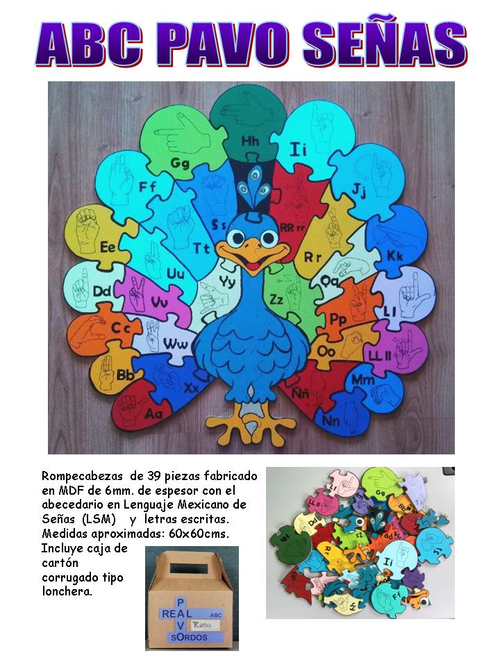 Lengua de Señas Mexicanas (LSM) :: Juguetes Didácticos Artesanales