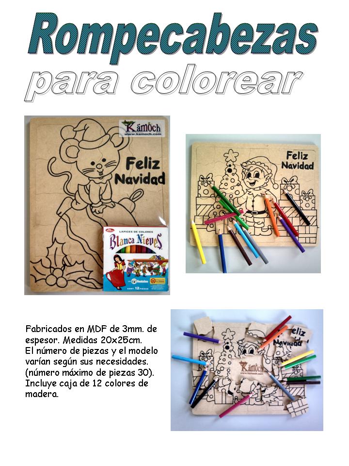 Para colorear :: Juguetes Didácticos Artesanales